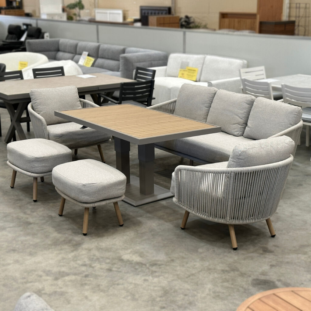 Ortego 6pc Outdoor Lounge with Lift Table – Global Furniture Wholesalers