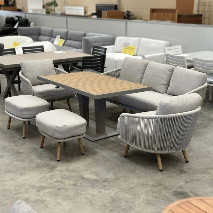 Ortego 6pc Outdoor Lounge with Lift Table – Global Furniture Wholesalers